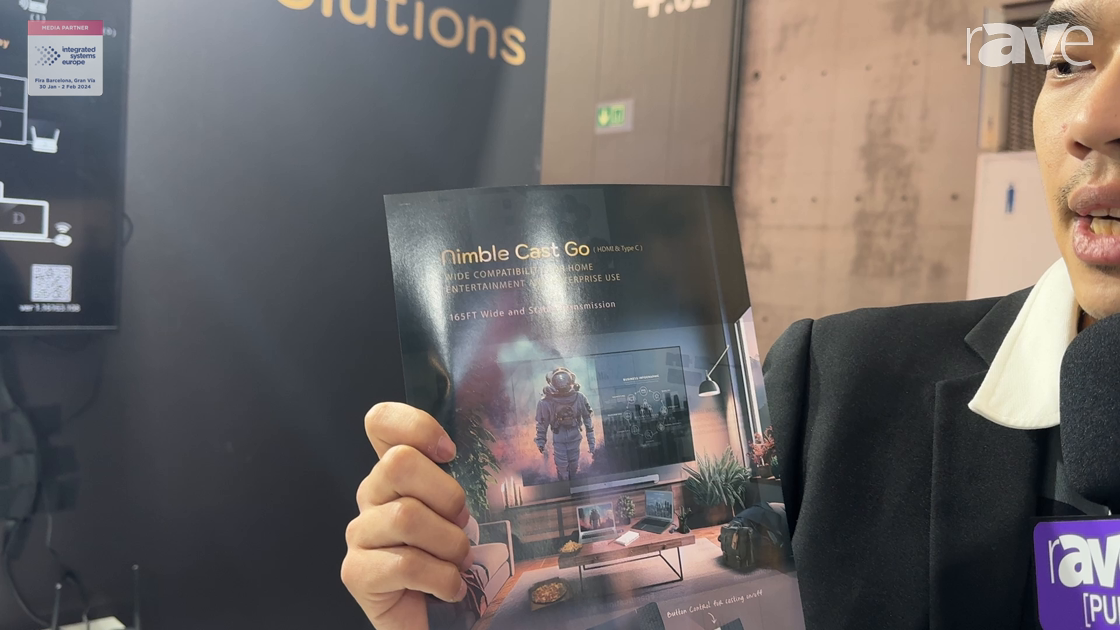 ISE 2024: NimbleTech Showcases Nimble Cast Go Wireless Display Dongles – rAVe [PUBS]