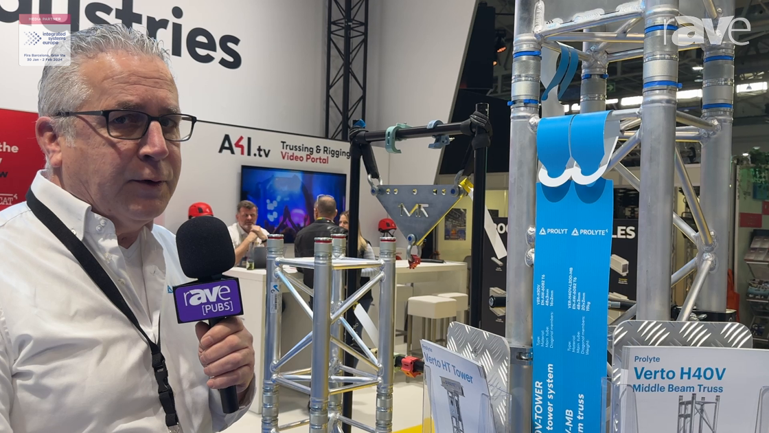 ISE 2024: Prolyte Showcases VERTO Tower System for Truss Connection at ...
