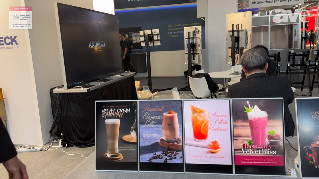 ISE 2024: DO-UMM Shows Paperless A4 Digital Displays for Retail ...