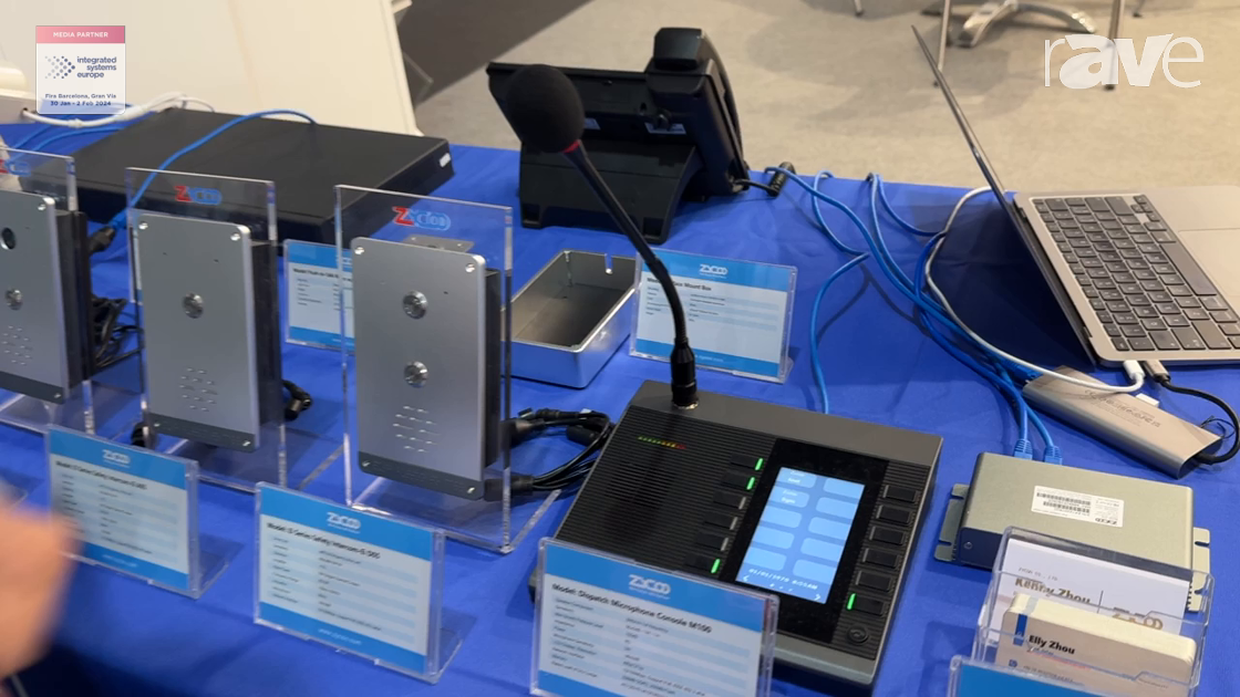 ISE 2024: ZYCOO Highlights SIP-Enabled M100 Dispatch Microphone Console ...