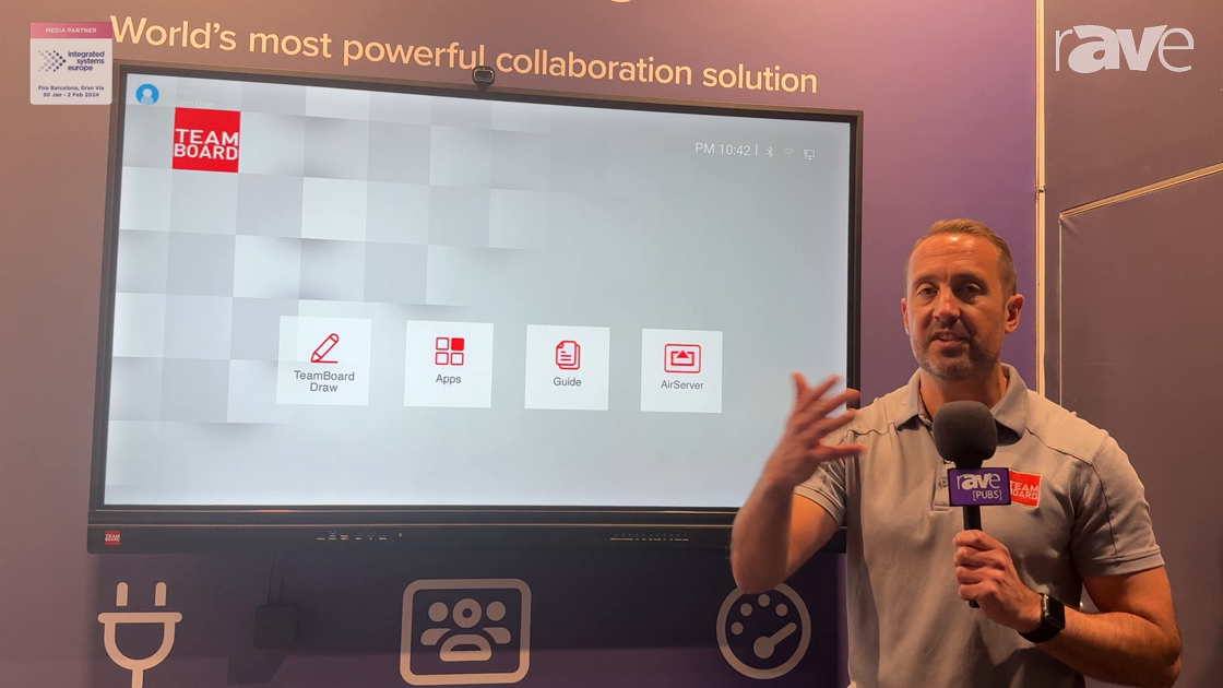 ISE 2024: TeamBoard Details Range of Touch Screen Displays at Simply ...