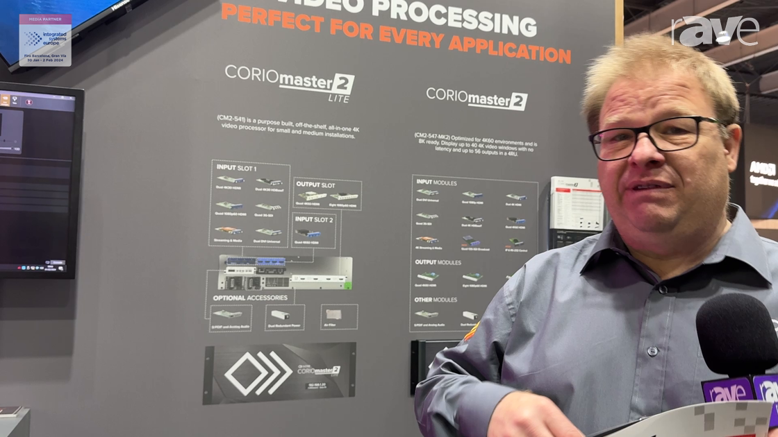 ISE 2024: tvONE Shows CORIOmaster2 LITE, an All-in-One 4K Video Processor for Small ...
