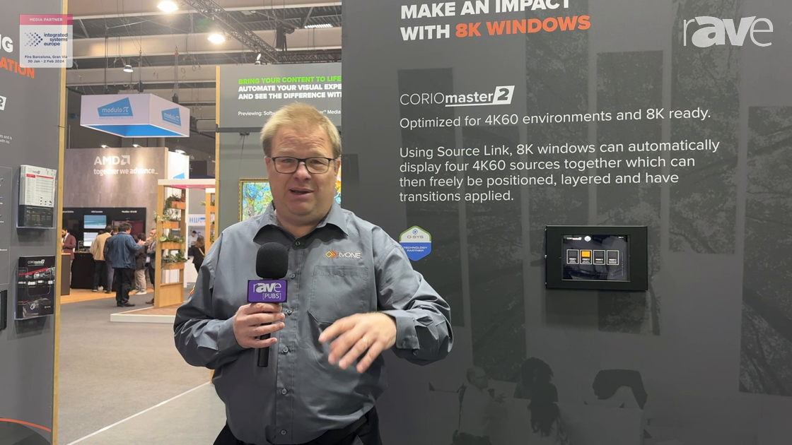 ISE 2024: tvONE Shows CORIOmaster2 Video Wall Processor for 4K@60 But 8K Ready – rAVe [PUBS]