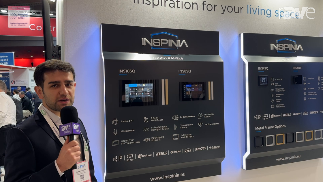 ISE 2024: Inspinia Technology Highlights INS10SQ, INS8SQ 8″ and 10″ LCD ...