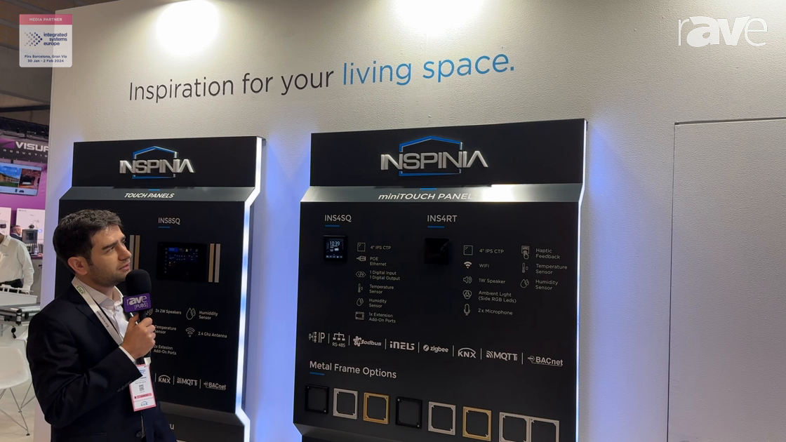 ISE 2024: Inspinia Technology Presents INS4SQ, INS4RT 4″ Flush and ...