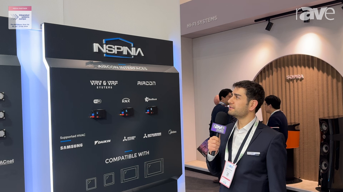 ISE 2024: Inspinia Technology Shows Off WiFi, KNX and Modbus Aircon ...