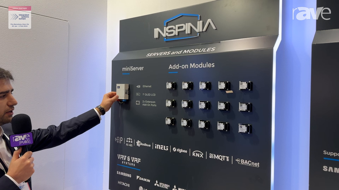 ISE 2024: Inspinia Technology Shows miniServer & Add-On Modules for ...