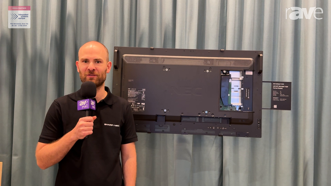 ISE 2024: Sharp/NEC Showcases Modular Computing Slot Options for Digital Signage Systems – rAVe ...