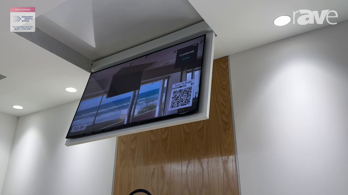 ISE 2024: iConnect Demos TVL-RH Hidden Ceiling TV Lift – rAVe [PUBS]