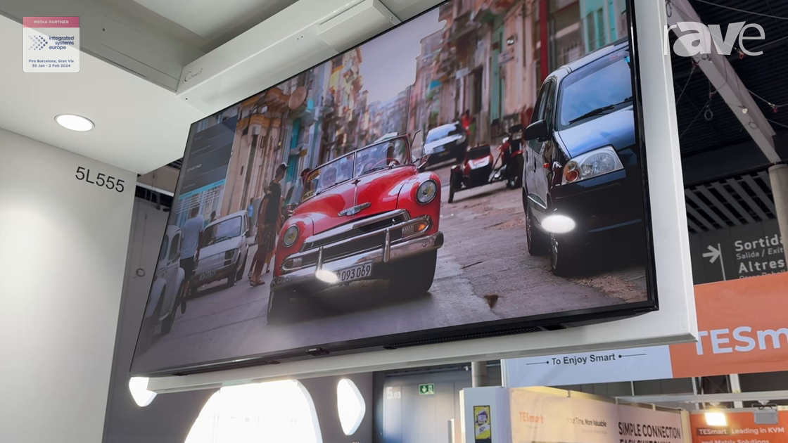 ISE 2024: iConnect Displays RHS Hidden Fold-down Ceiling TV Lift – rAVe ...