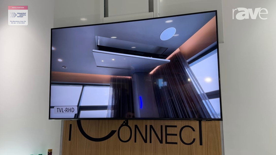 ISE 2024: iConnect Introduces TVL-RHD Fold Down Ceiling TV Lift – rAVe [PUBS]