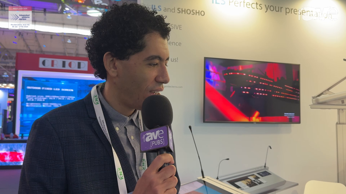 ISE 2024: Intelligent Lectern Systems Shows Synergy QW Lectern with ...