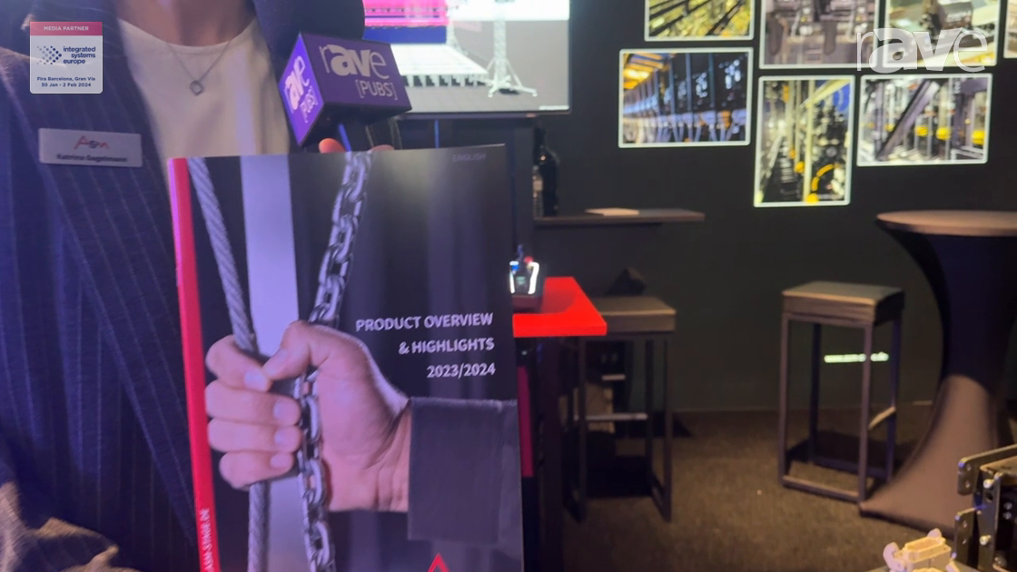 ISE 2024: ASM Shows Steel Band, Chain, Wire Rope Machinery and Control Desk for Stage Technology ...