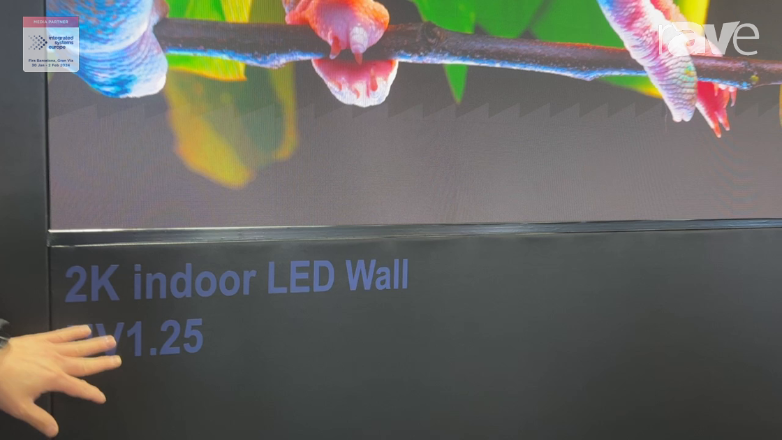 ISE 2024: MRLED Showcases UV1.25 2K Indoor LED Wall with Improved ...