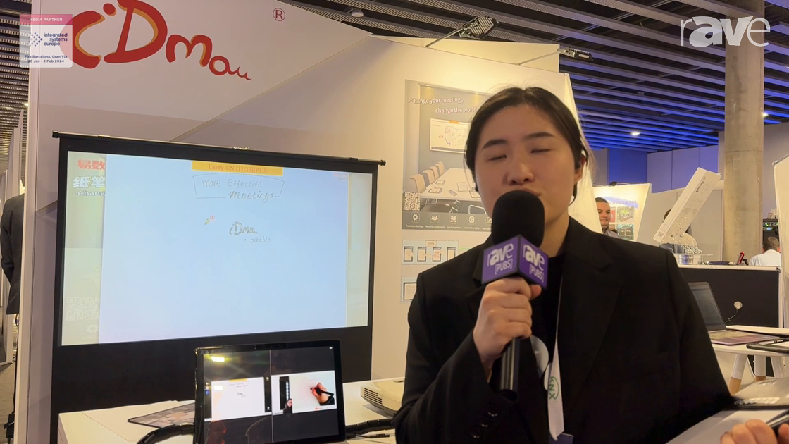 ISE 2024: iDMA Demos CS622 Solution for Wirelessly Sharing Handwritten ...