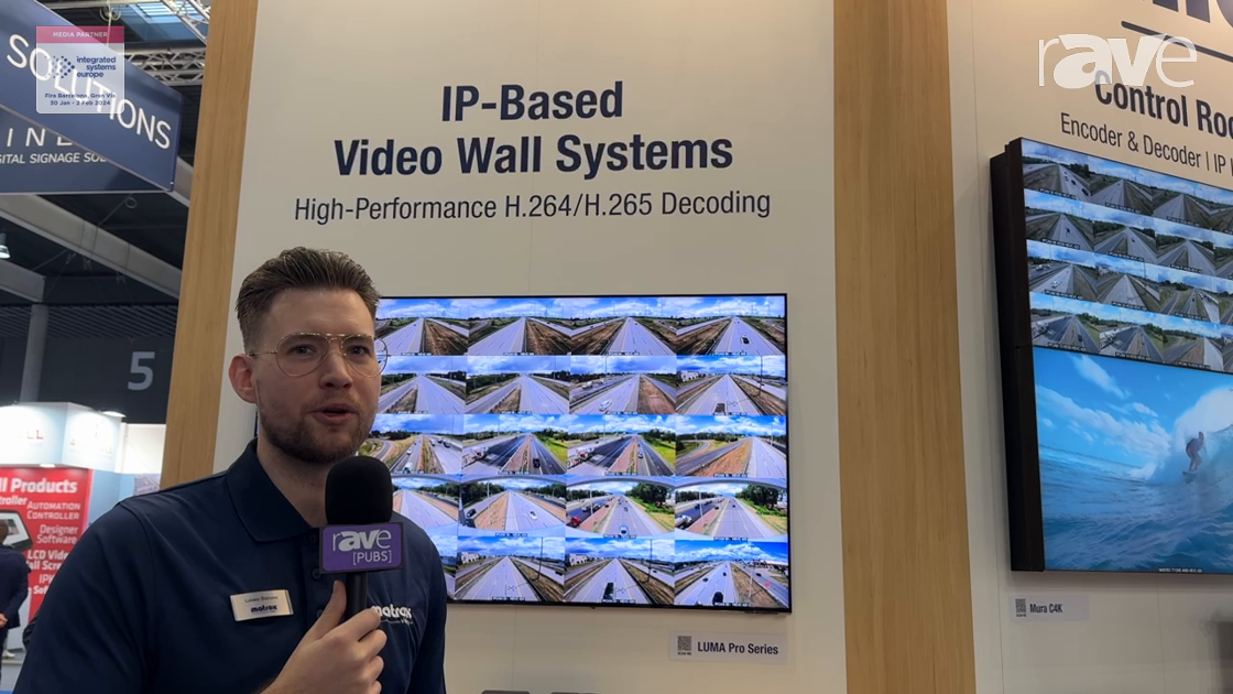 ISE 2024: Matrox Video Presents LUMA Pro Series 8K Graphic Cards for IP-Based Video Wall Systems ...
