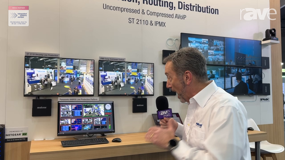 ISE 2024: Matrox Video Shows ConvertIP Transmitters and Receivers in ...