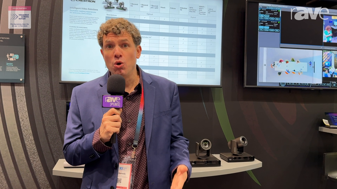 ISE 2024: Crestron Announces 1 Beyond Range of PTZ Cameras with Built ...