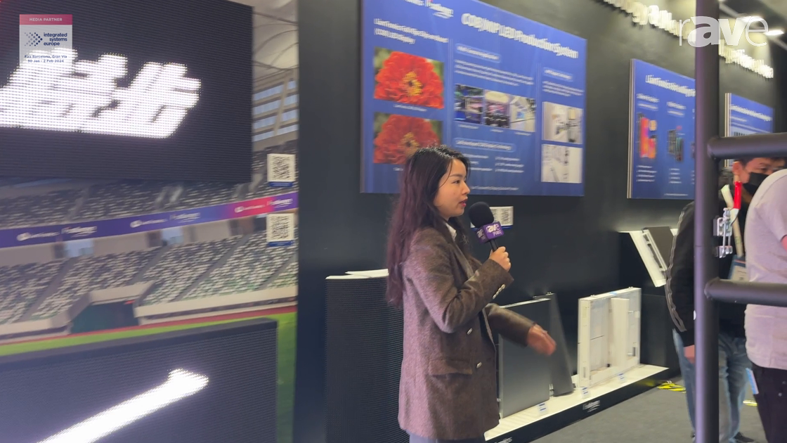 ISE 2024: LianTronics Exhibits Pilot Series Indoor LED Displays for ...
