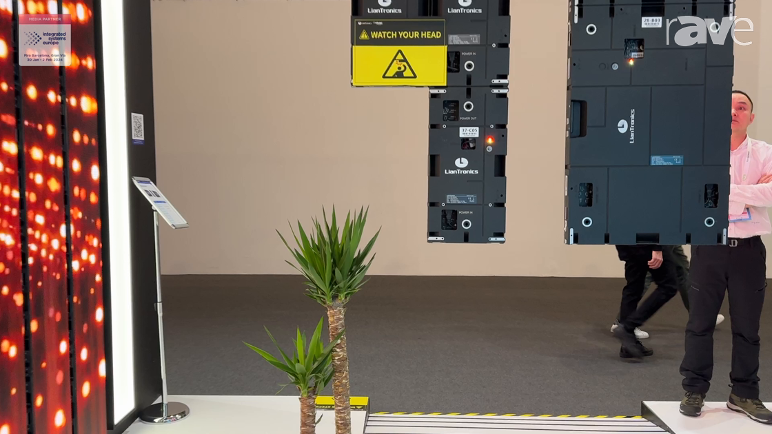 ISE 2024: LianTronics Presents BIM Plus-X Series Indoor Commercial LED ...