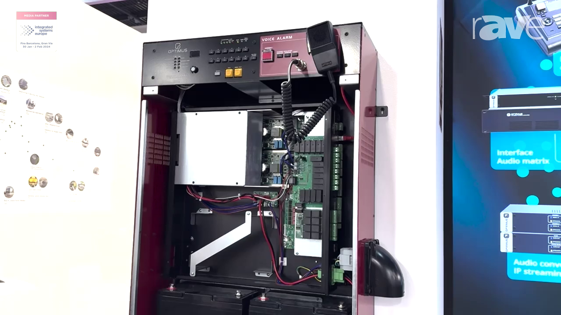 ISE 2024: Optimus Introduces the COMPACT LITE IP-Based Voice Evacuation ...