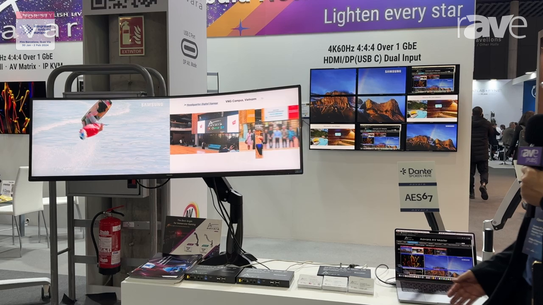ISE 2024: Aavara Intros Nebula Networked AV Series for 4K60Hz 4:4:4 ...