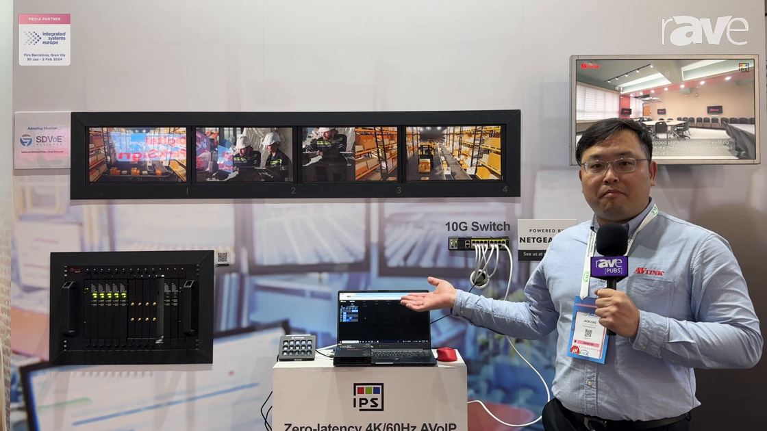 ISE 2024: AV LINK Group Features IPS Multifunctional AV-Over-IP ...