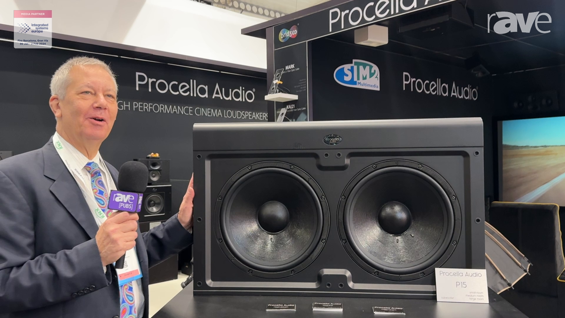 ISE 2024: Procella Audio Highlights P15 and V21 Subwoofers for Home ...