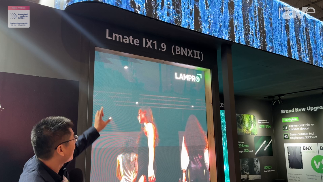 ISE 2024: Lampro Upgrades BNXII 1.9-mm High-Brightness Commercial Indoor LED Display – rAVe [PUBS]