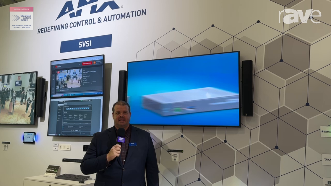 ISE 2024: Harman Introduces AMX SVSI N3300 4K@60 Encoders and Decoders with Dante AV-H – rAVe [PUBS]