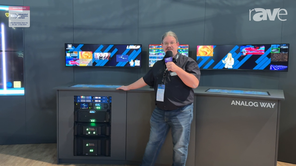 ISE 2024: LANG AG Showcases Analog Way Aquilon C+ Video Wall Processor ...