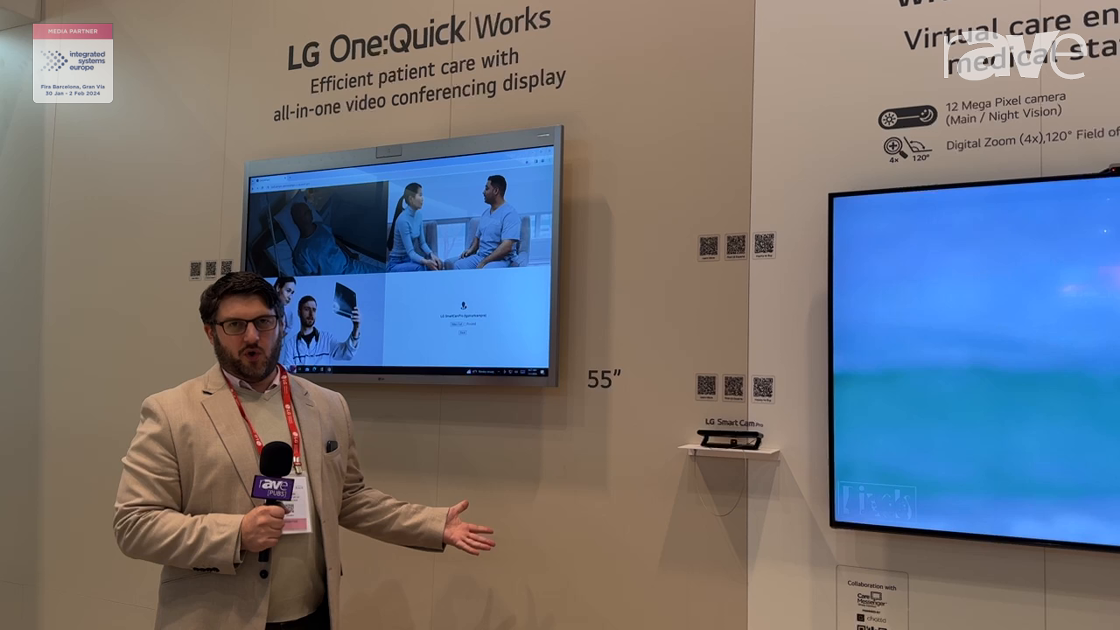 ISE 2024: LG Electronics Shows LG Smart Cam Pro with All-in-One Display ...