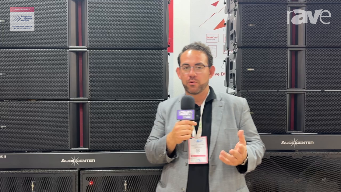 ISE 2024: Audiocenter Intros Avanda Series of Active Line Array Speakers With New Waveguide ...