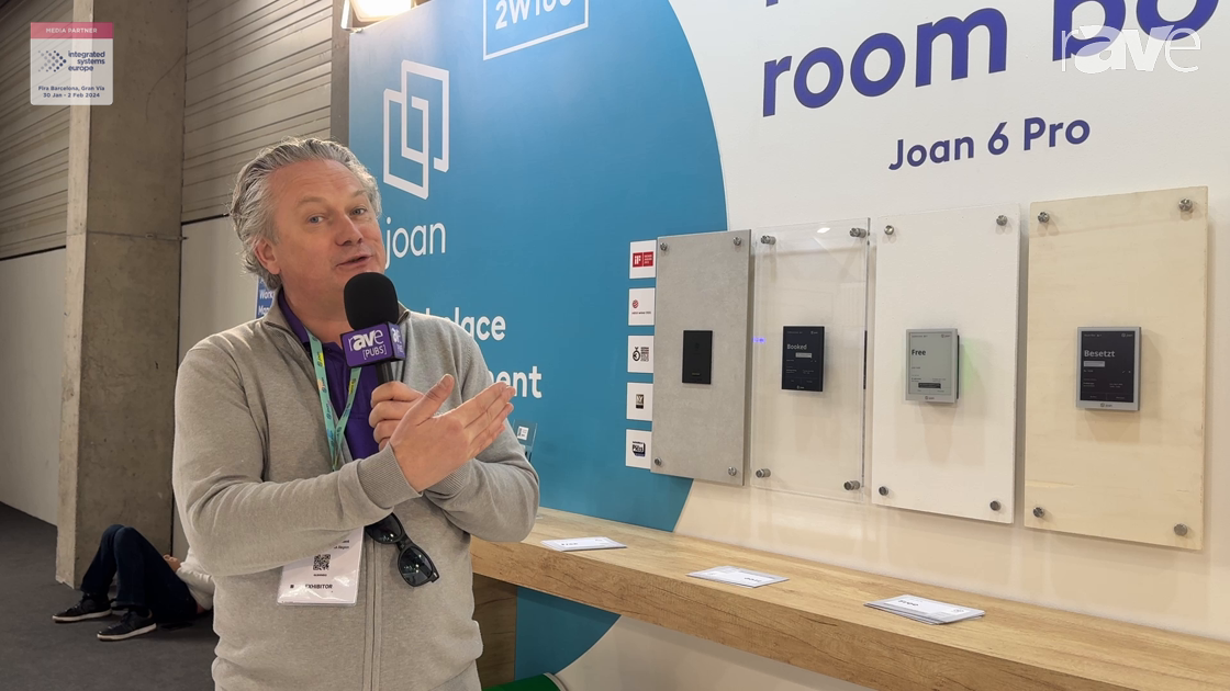 ISE 2024: Joan Shows Joan 6 RE Meeting Room Scheduler, Plus Asset ...