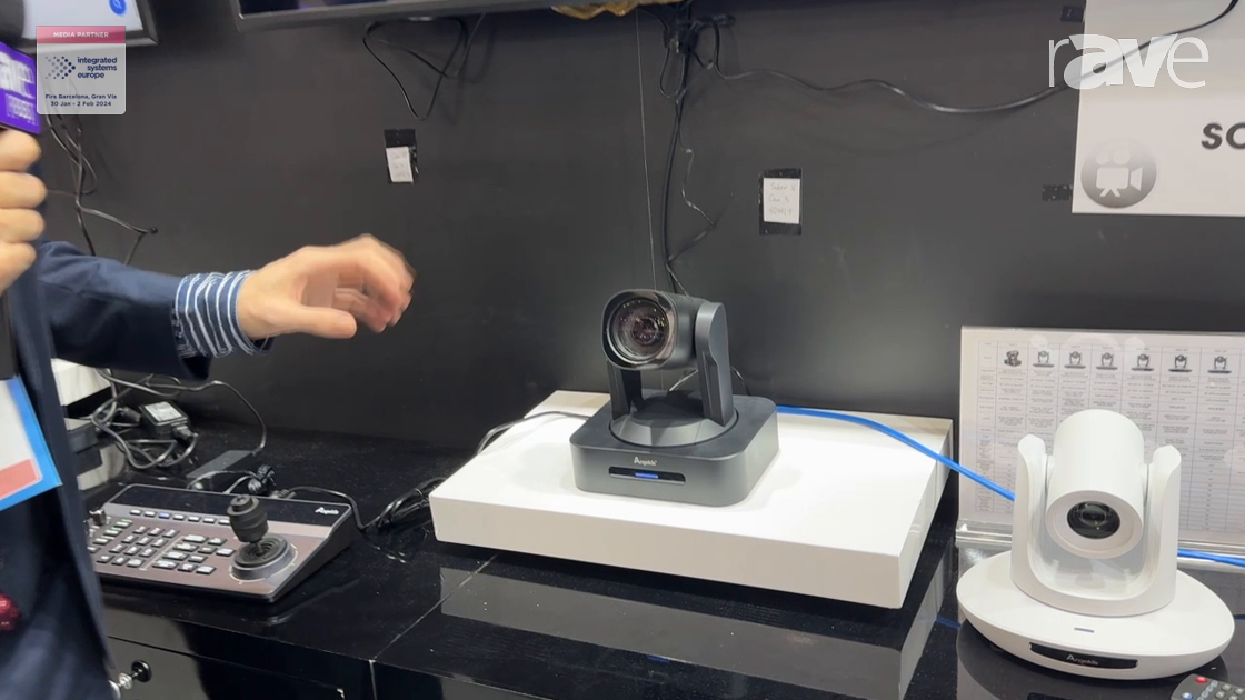 ISE 2024: Angekis Showcases Saber X PTZ Camera with 30x Zoom and 4K ...