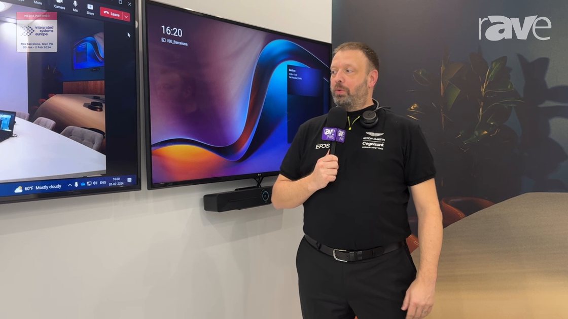 ISE 2024: EPOS Demos Meeting Setup with Vision 5 All-in-One ...
