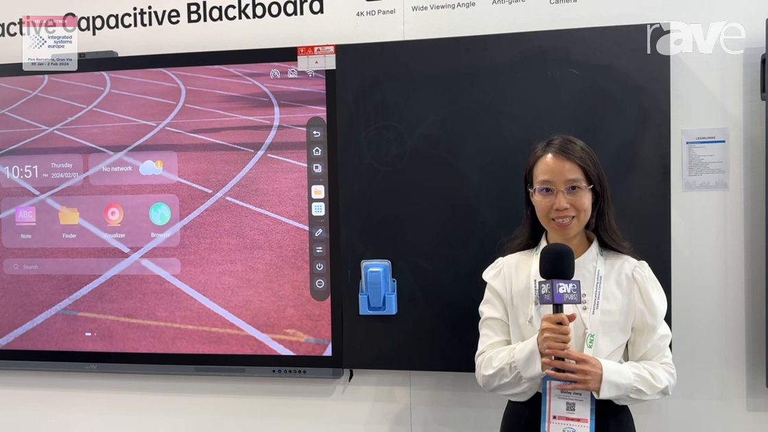 ISE 2024: JAV Features Interactive Capacitive Blackboard for Education and Conferencing – rAVe ...