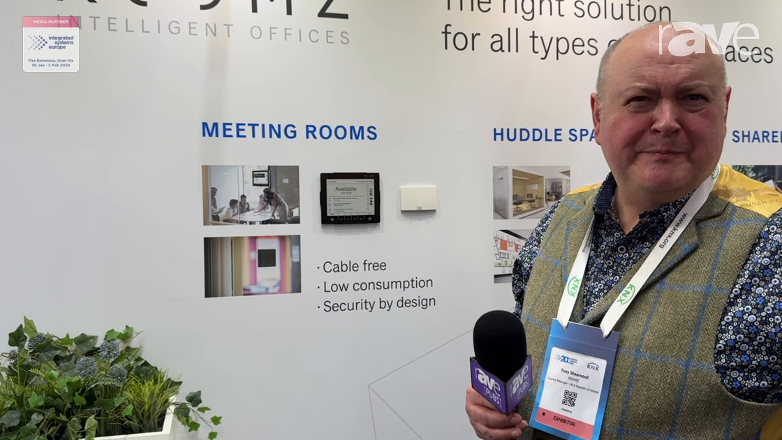 ISE 2024: ROOMZ Shows Off Cable Free Meeting Room E Paper Display Panel ...