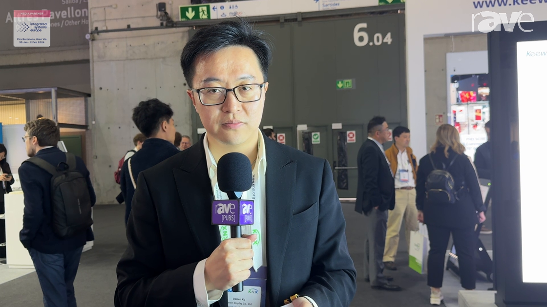 ISE 2024: Keewin Display Co Demos Outdoor Digital Signage LCD Display ...