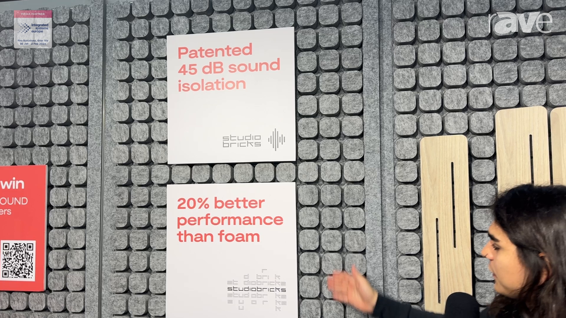 ISE 2024: Studiobricks Highlights Eco Line of Acoustic Panels Made from Recycled Plastic Bottles ...