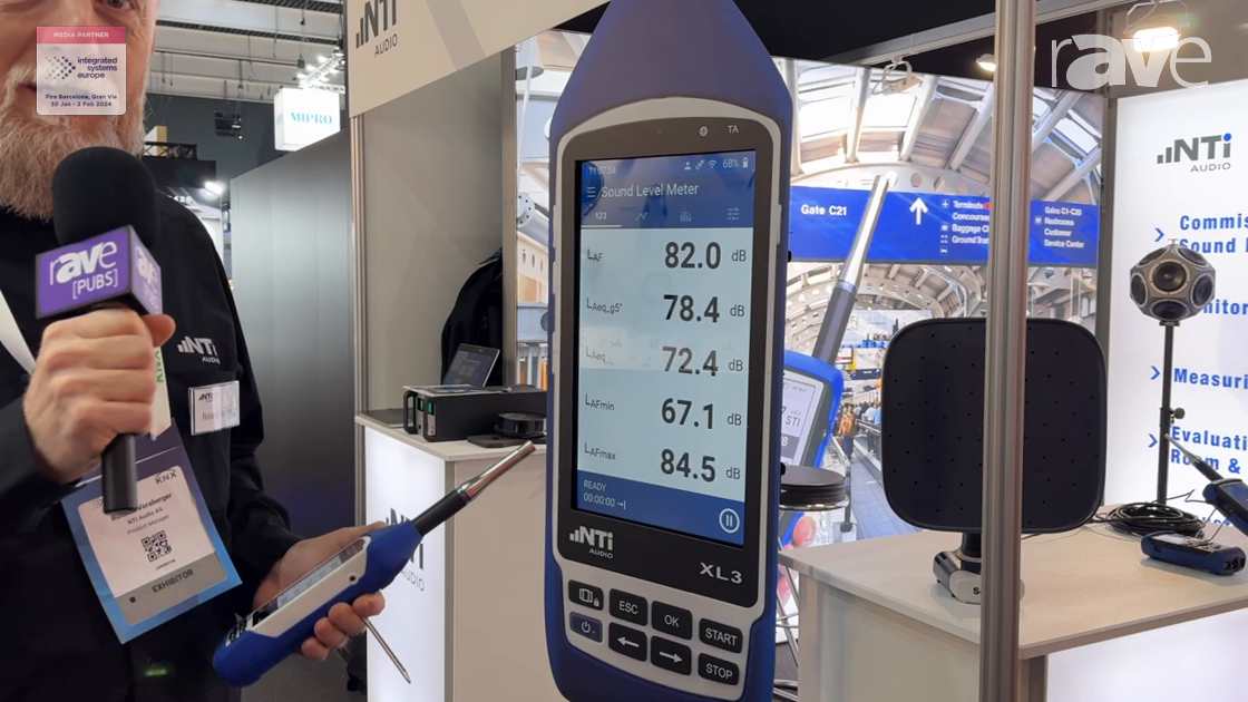 ISE 2024: NTi Audio Highlights XL3 Professional Sound Level Meter and ...