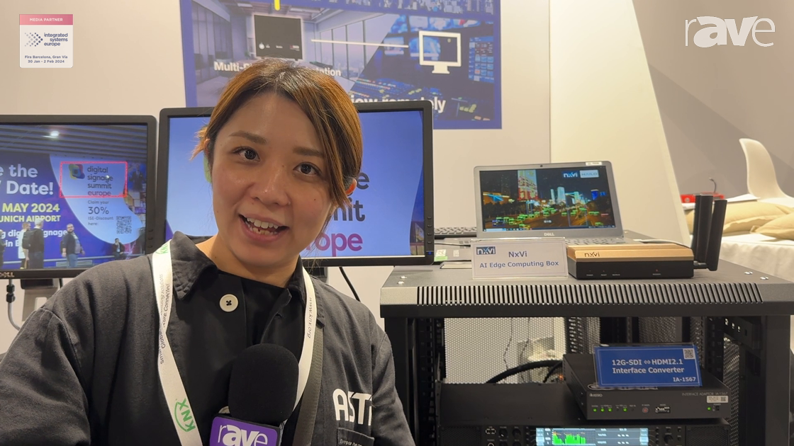 ISE 2024: Astrodesign Highlights IA-1567 12G-SDI to HDMI 2.1 Interface ...