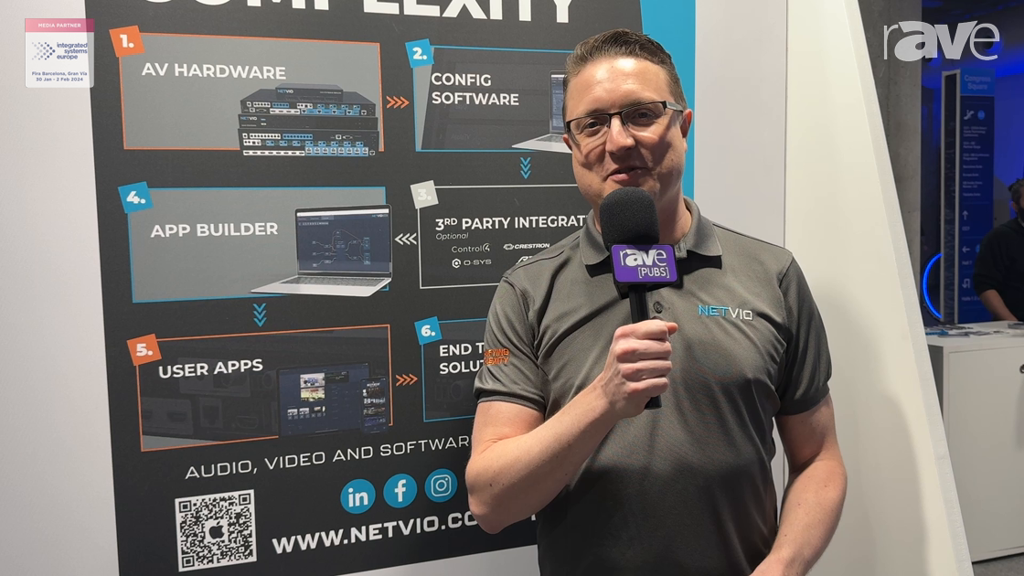 ISE 2024: Netvio Showcases Netvio 360 Software, NETVIO GO Touch Panel ...
