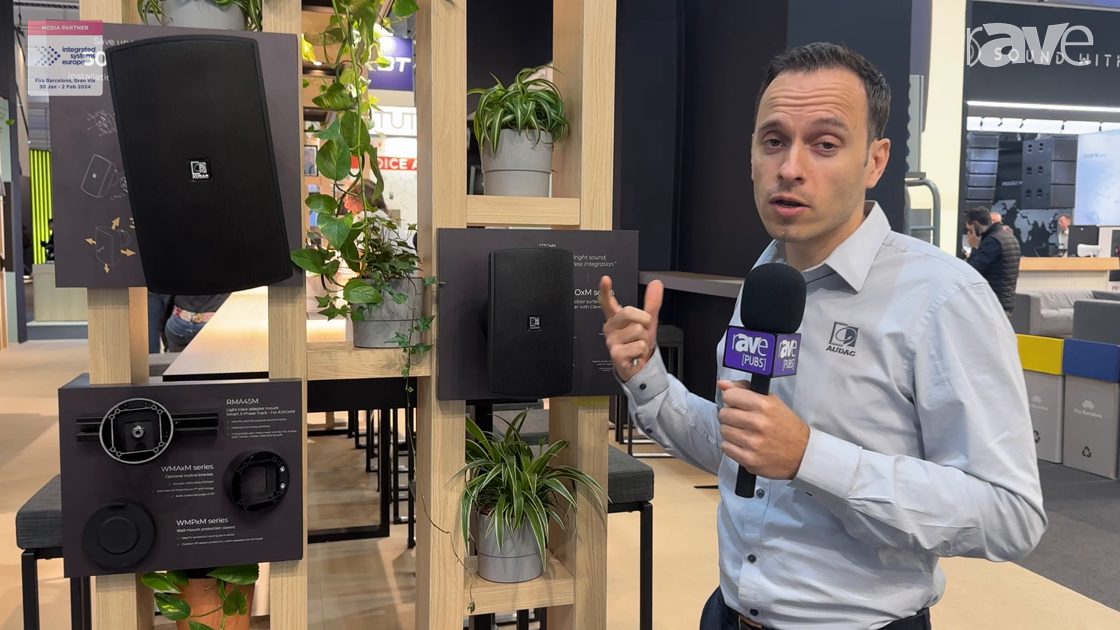ISE 2024: AUDAC Intros ATEOxM Loudspeaker Series, ATEO4 and ATEO6 With ...