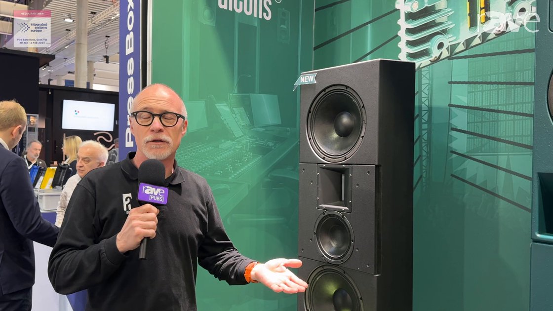 ISE 2024: Alcons Audio Showcases CRMS Series Cinema Reference Monitor ...