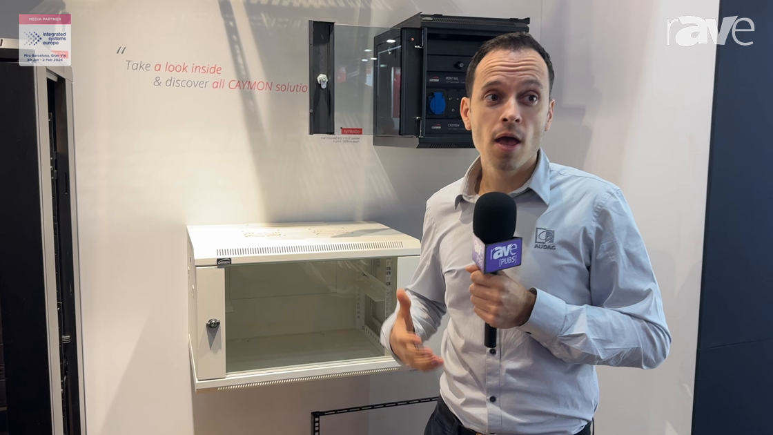 ISE 2024: Caymon Intros Adaptable, Modular Rack Rail, IS220 19″ Rack ...