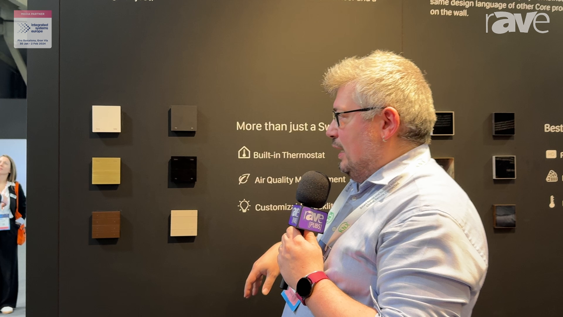 ISE 2024: Core Smart Home Shows Eclipse Push-Button Switch for Ambient Air Quality, Temp ...