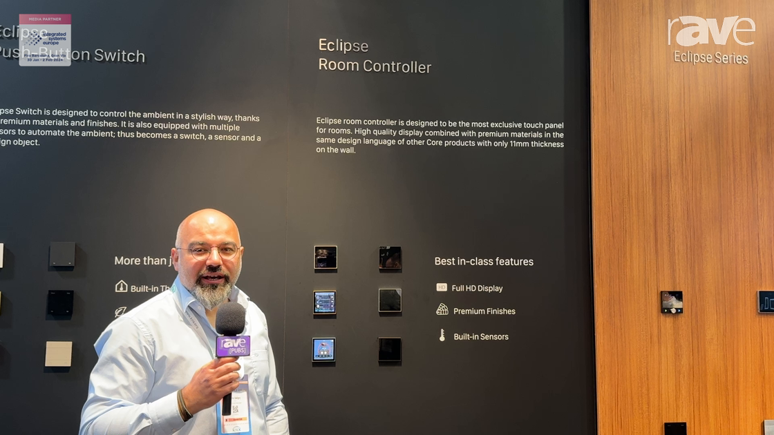 ISE 2024: Core Smart Home Shows Eclipse Room Controller with Built-In ...
