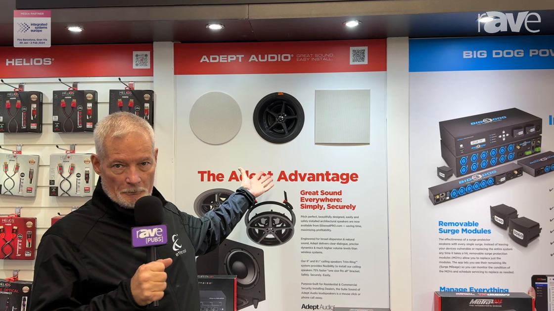 ISE 2024: Ethereal Highlights Easy-to-Install In-Wall Adept Audio ...