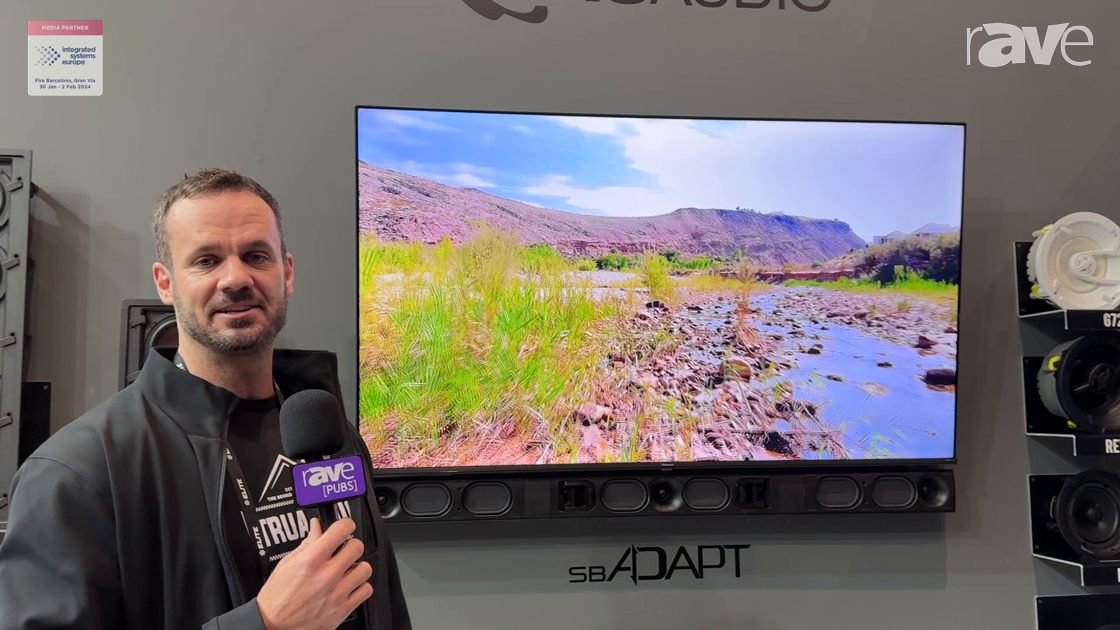 ISE 2024: TruAudio Presents SBAdapt Custom Length Sound Bar with ...
